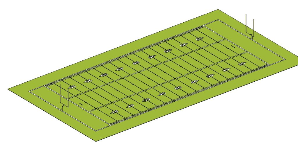 Sports Fields Collection In Revit | Free Download! (5.72 MB) | Library ...
