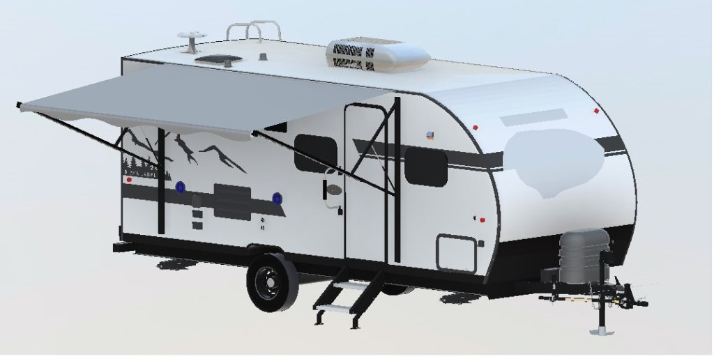 Travel Trailer In Revit | Free Download! (61.18 MB) | Library Revit