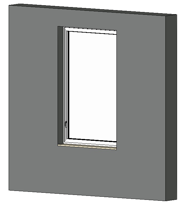 PVC Single-Sash Casement Window In Revit | Free Download! (768.00 KB ...