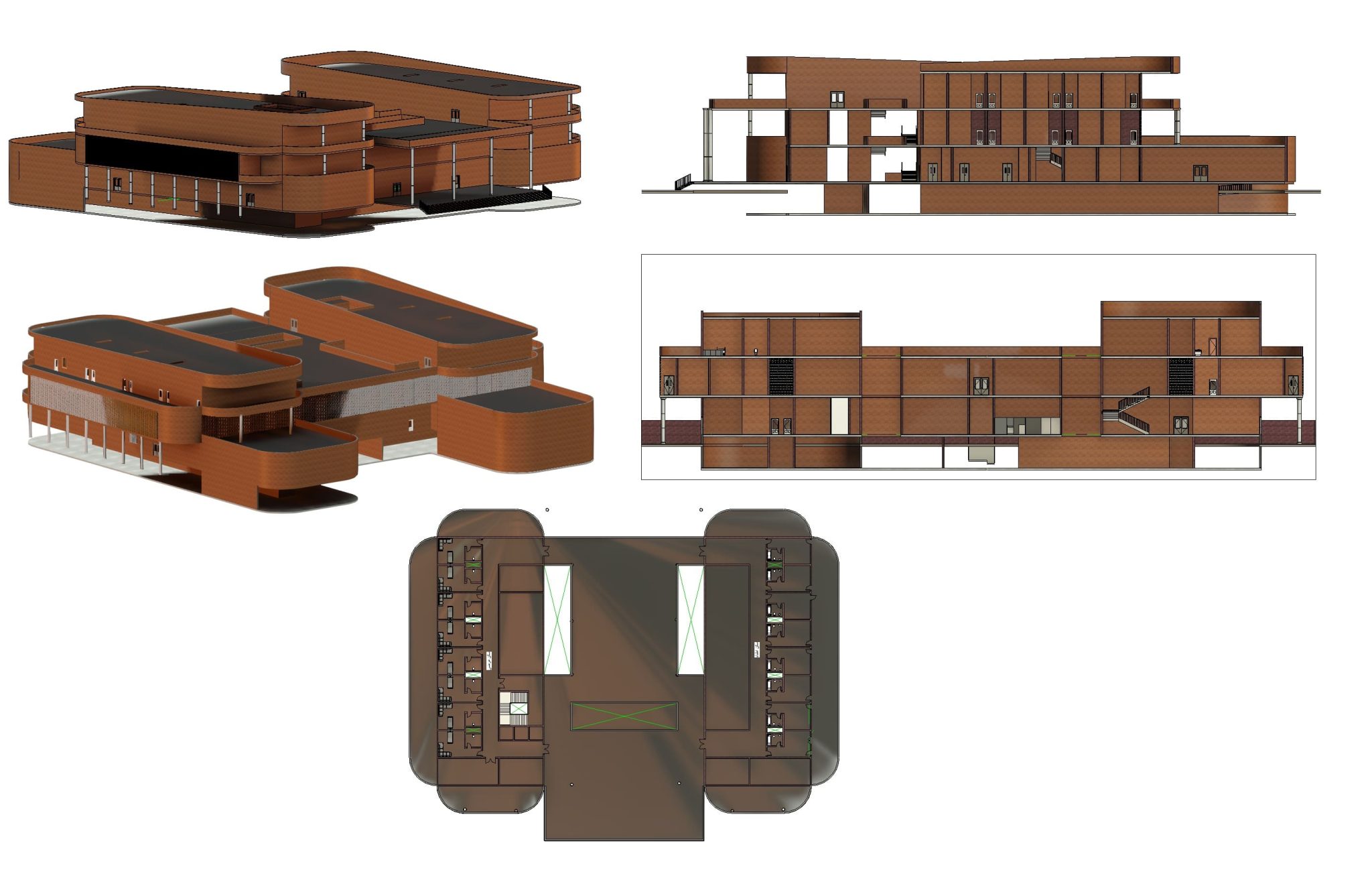 Community Health Center In Revit | Free Download! (48.17 MB) | Library ...