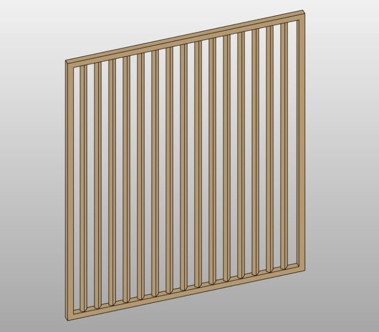 Perforated Metal Panel In Revit | Free Download! (1.04 MB) | Library Revit